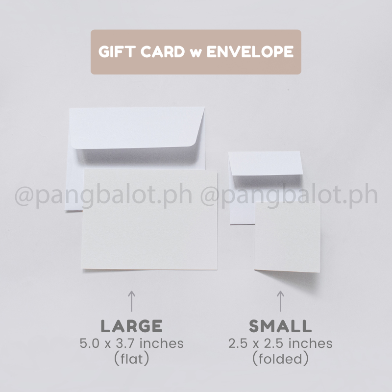 Gift Card Size Envelopes Envelope Pack For Gift Certificates